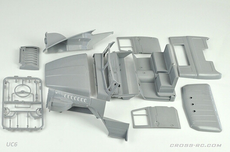 Cross RC UC-6 1/12 6x6 Skala Off Road Militær Lastebil KIT | RC Mester ...