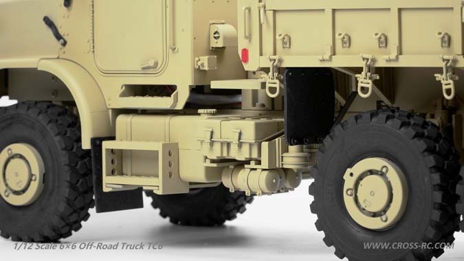 Cross RC TC-6 1/12 6x6 Skala Militær Lastebil KIT - Flagship Edition ...