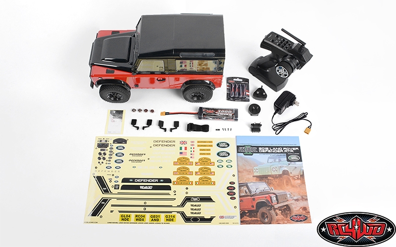 RC4WD Gelande II RTR W/ 2015 Land Rover Defender D90 Body Set ...