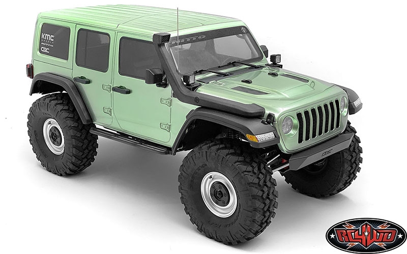 CChand Snorkel w/ Antenna for Axial 1/10 SCX10 III Jeep (Gladiator ...