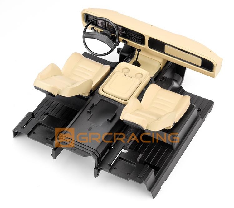 GRC Interior Cockpit Interior Set for Traxxas TRX-4 BRONCO Creamy White ...