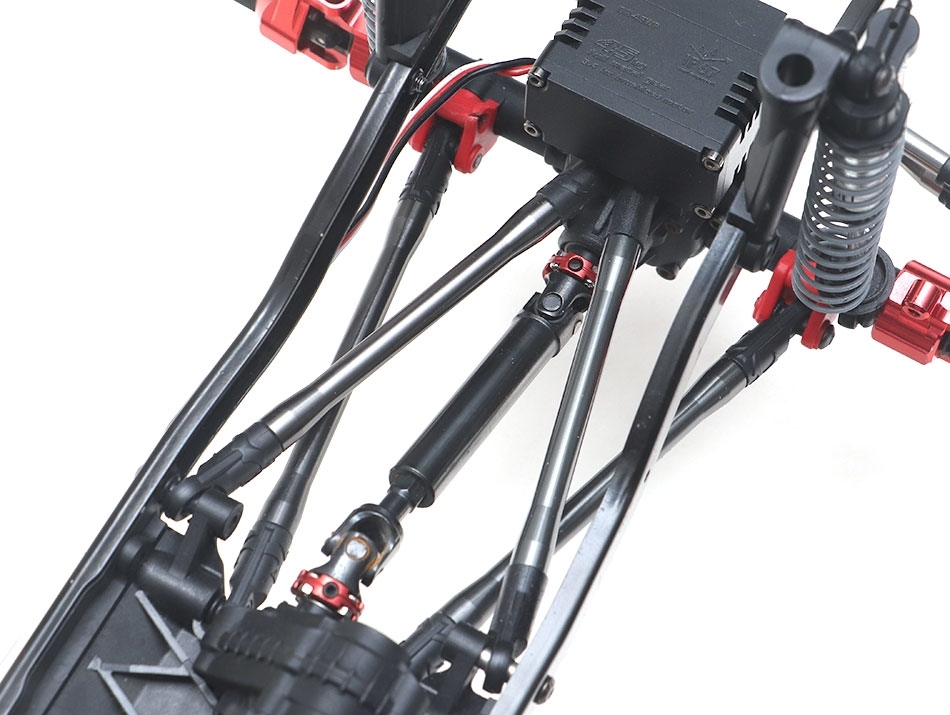 Boom Racing 4-Link Conversion Kit for SCX10.2 for Axial SCX10 II | RC ...