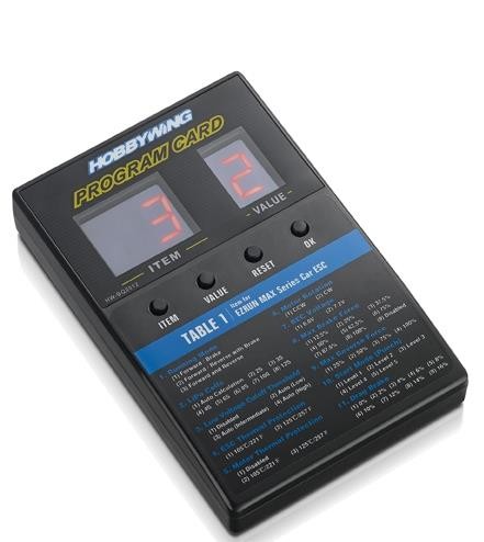 Hobbywing LED Program Card for Speed Controller | RC Mester, din ...