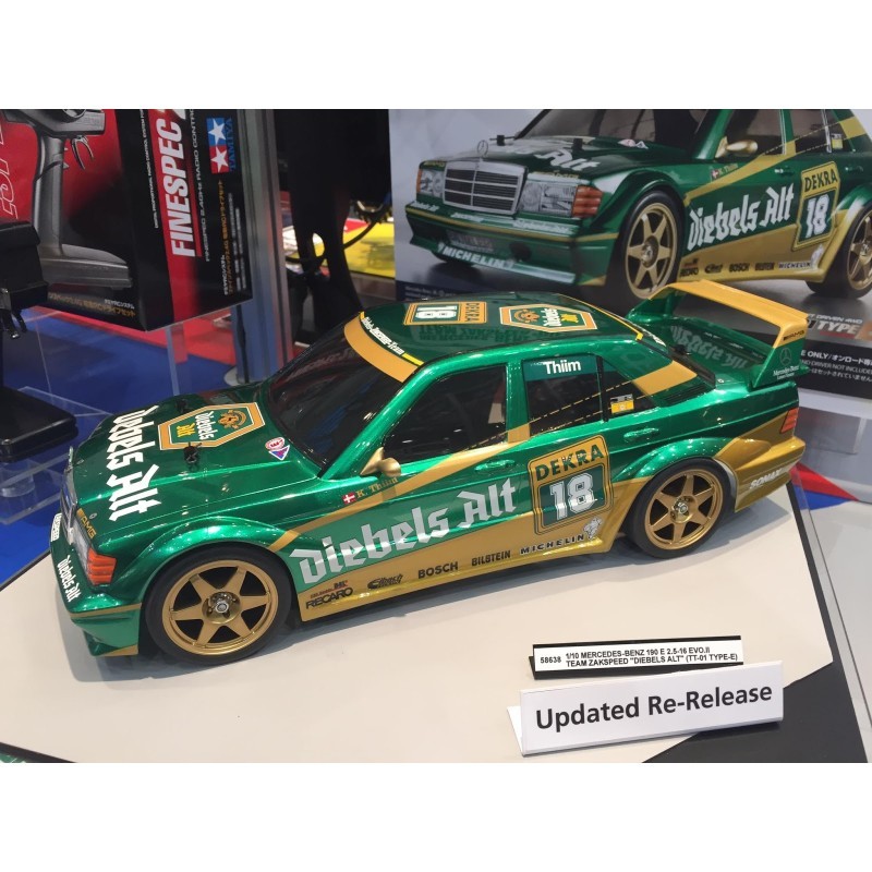 Tamiya Mercedes Benz 190E 2.5 – 16V EVO II Team Zakspeed (TT-01E) u ...