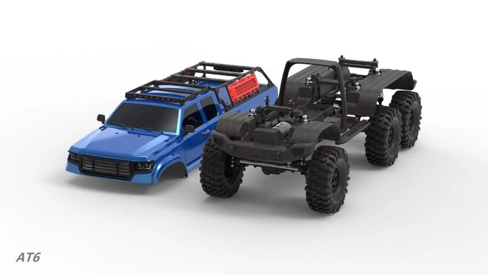 Cross RC AT-6 EMO 6X6 KIT | RC Mester, din radiostyrte butikk på nett.