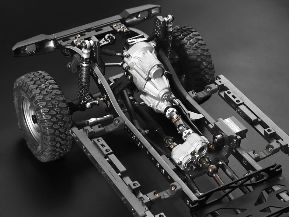 Boom Racing 1/10 4WD Scale Performance Chassis Kit 4-Link Version For ...