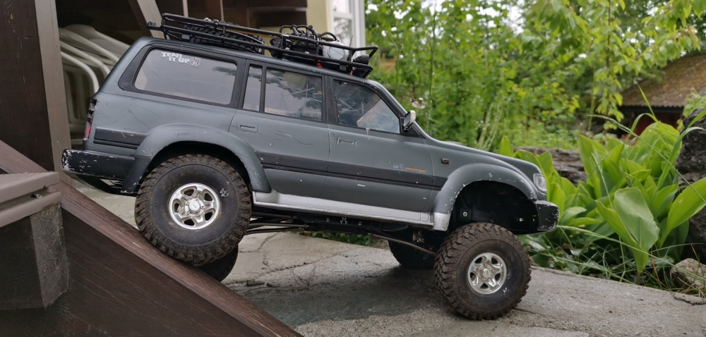 Team Raffee Co. 1/10 Crawler Hard Body LC80 Toyota Land Cruiser for ...