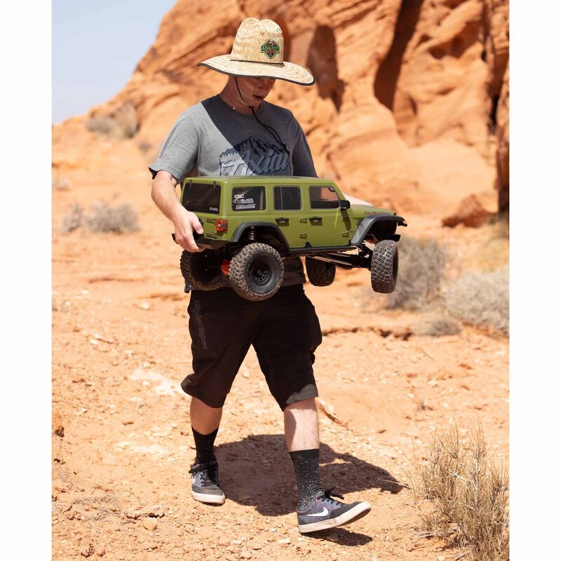 Axial SCX6 Jeep JLU Wrangler: 1/6 4wd RTR Green | RC Mester, din ...