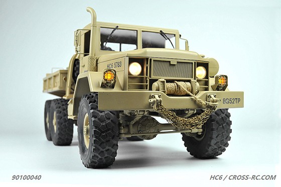 Cross RC HC-6 1/12 6x6 Skala Off Road Militær Lastebil KIT | RC Mester ...