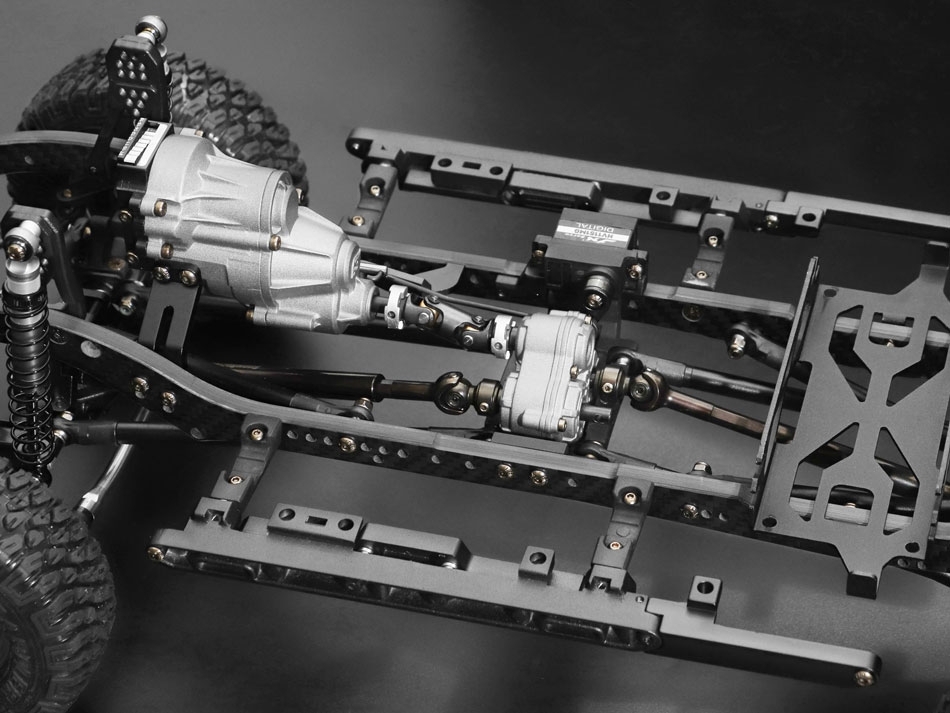 Boom Racing 1/10 4WD Scale Performance Chassis Kit 4-Link Version For ...