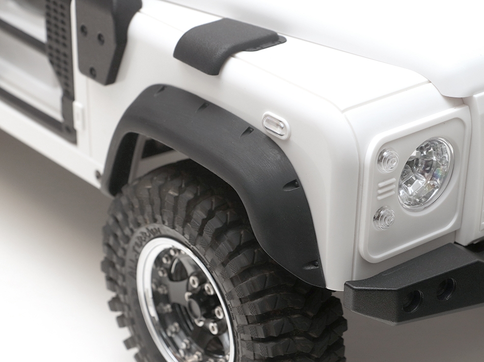 Boom Racing Rubber Front and Rear Fender Flare Set for TRC D90 D110 for ...