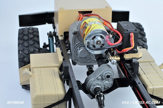 Cross RC HC-6 1/12 6x6 Skala Off Road Militær Lastebil KIT | RC Mester ...