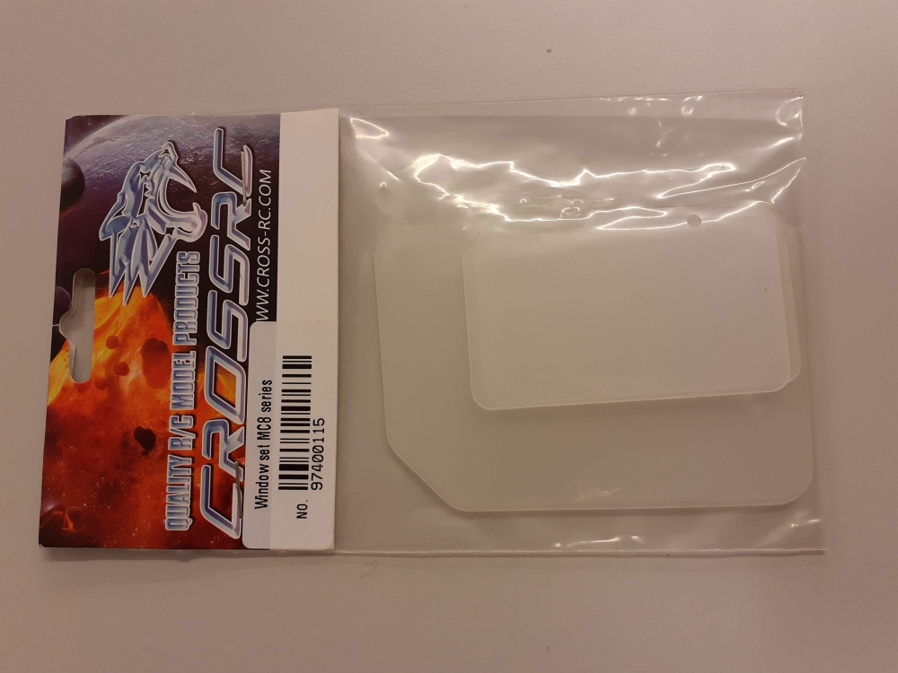 Cross RC MC-6 / MC-8 Window Kit for New MC series | RC Mester, din ...