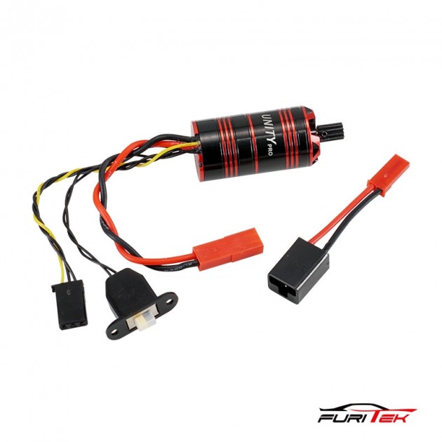 FURITEK UNITY PRO 3500kv 2-in-1 Micro FOC Brushless System for TRX4M ...