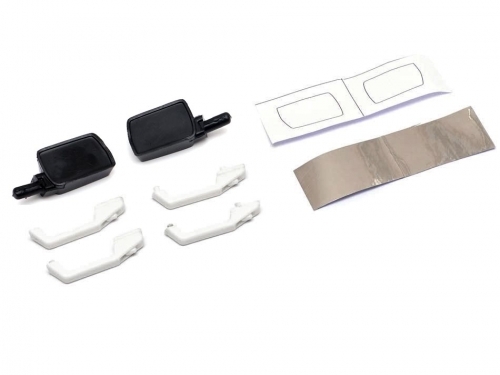 Team Raffee Co. Rearview Mirror and Door Handle Set For Cherokee XJ ...