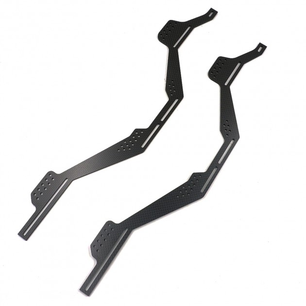 Yeah Racing Custom 1/10 Crawler Graphite Frame Rails | RC Mester, din ...